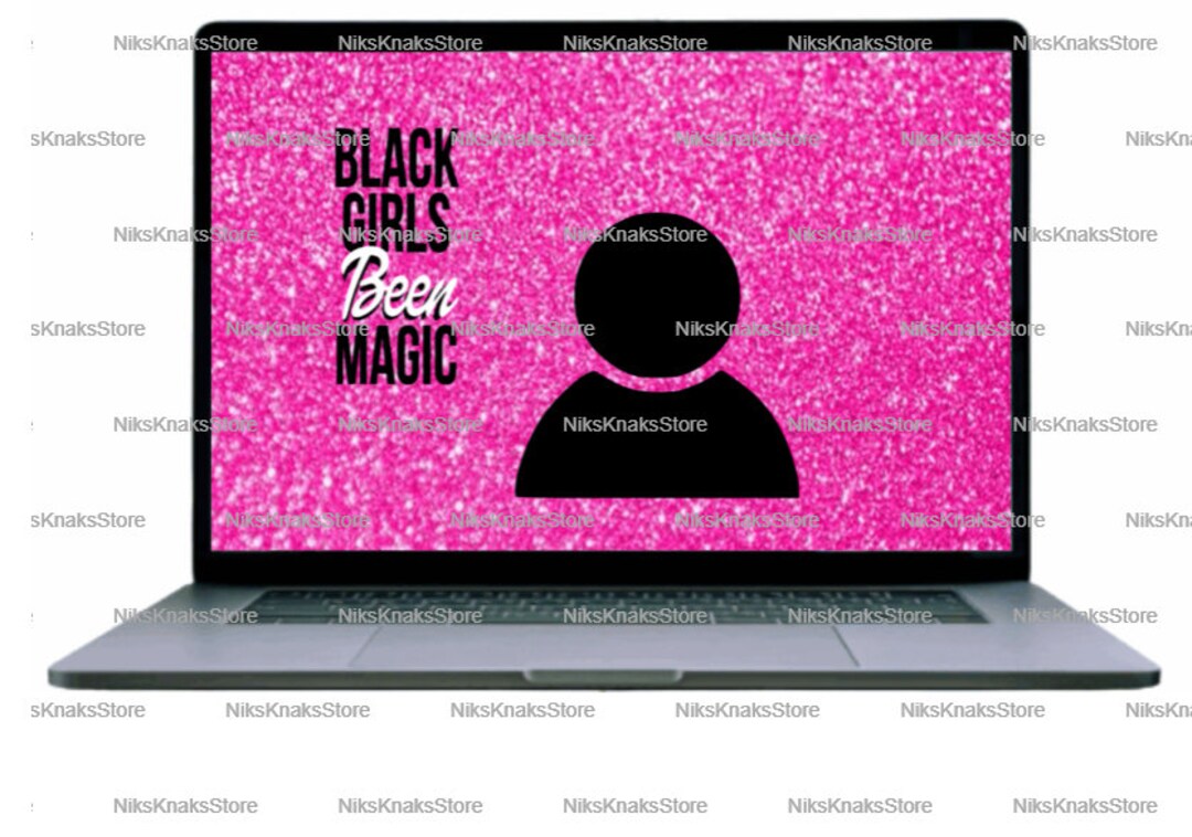 Black Girls Been Magic Virtual Zoom Background Instant Digital Download ...