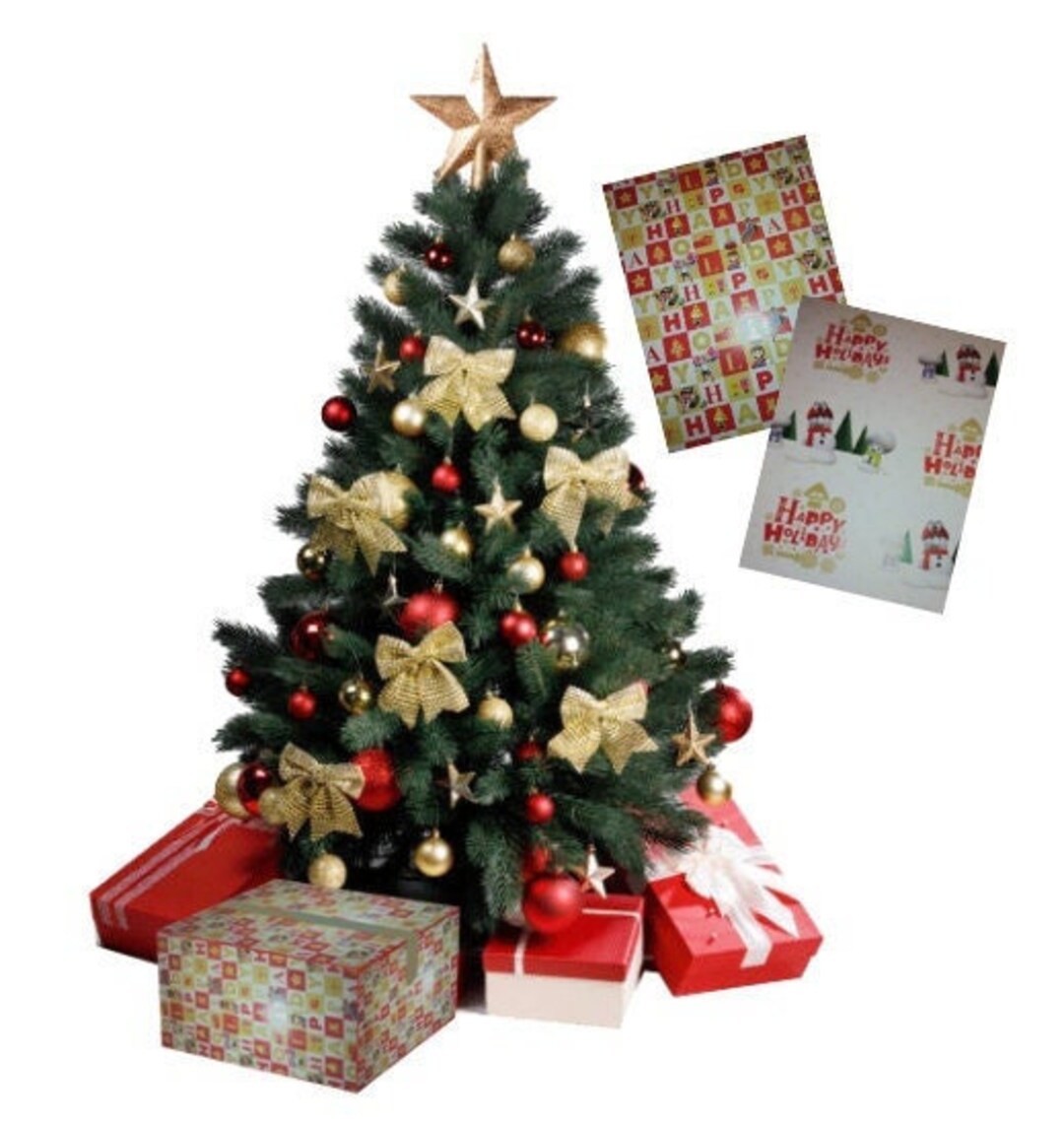 Nintendo Holiday Wrapping Paper - Etsy