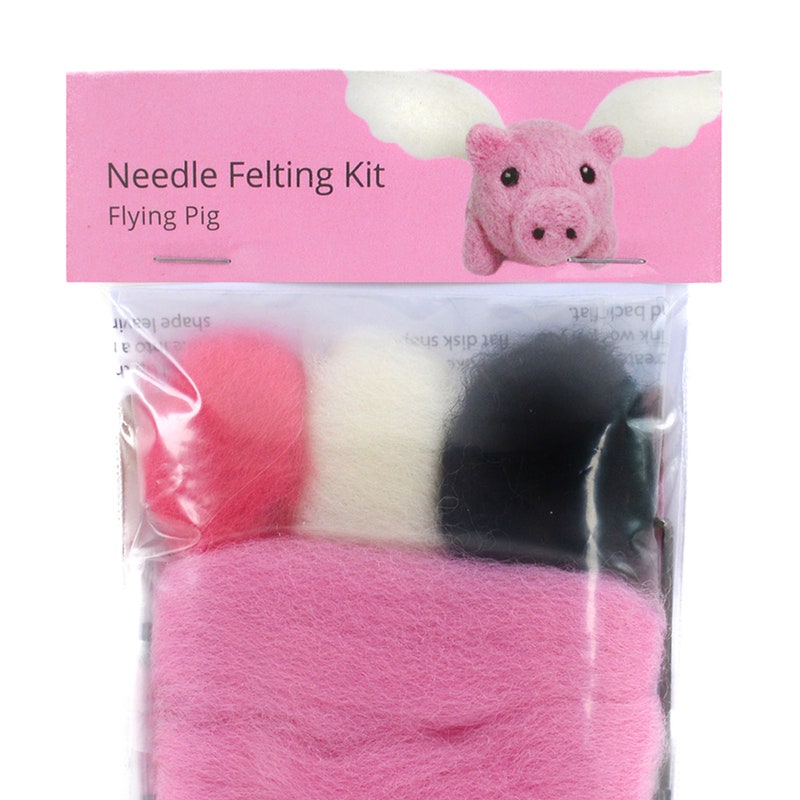 Needle Felted Pig - Etsy