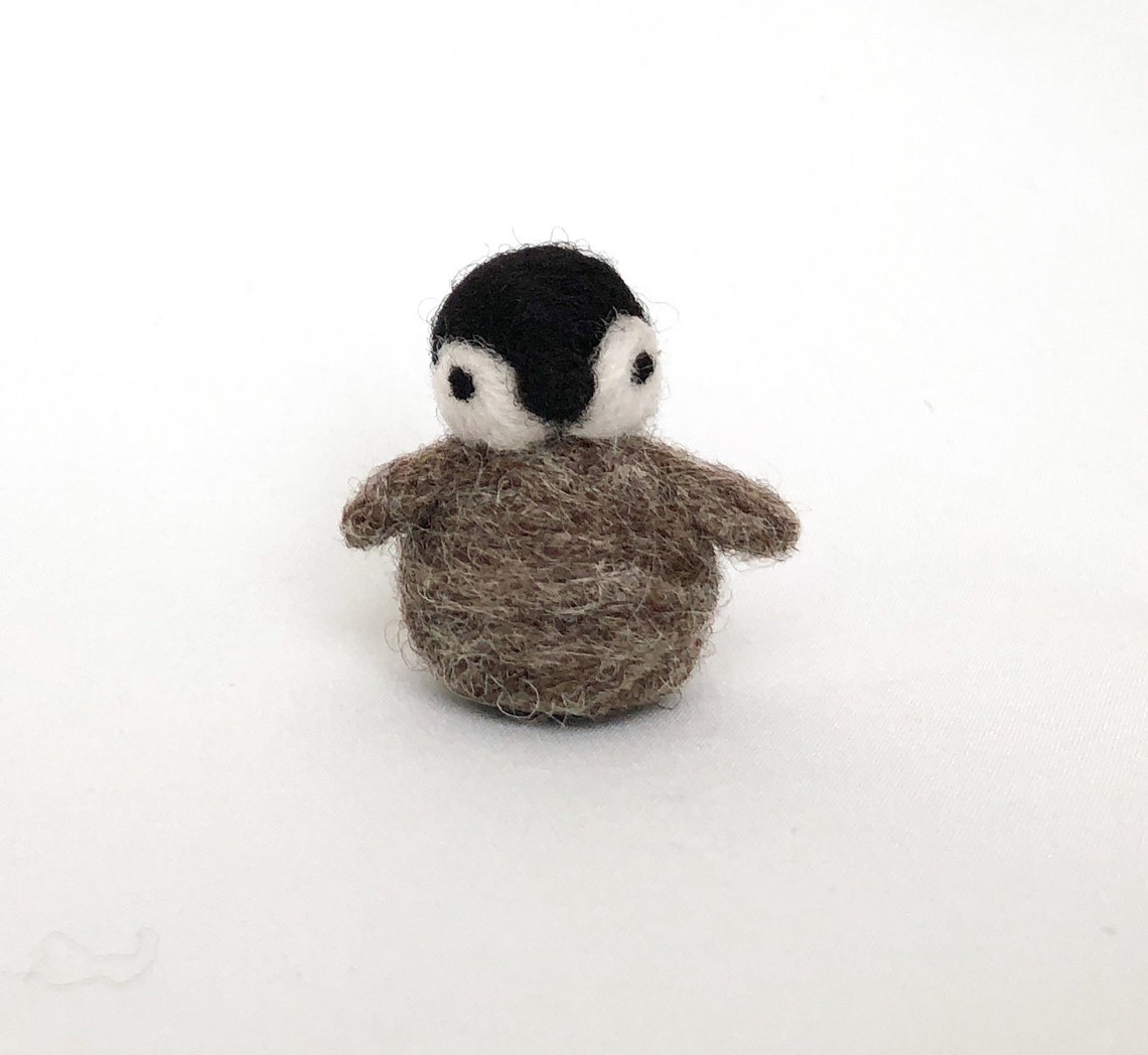 Make Your Own Baby Penguin Kit Makes 3. Needle Felting DIY | Etsy