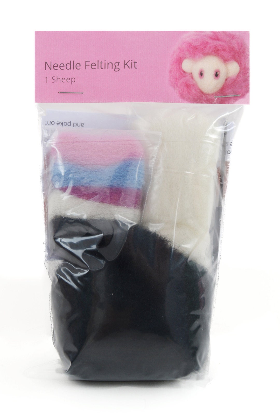 Make Your Own Felted Sheep Kit - Makes 1. Needle Felting DIY Kit - Etsy