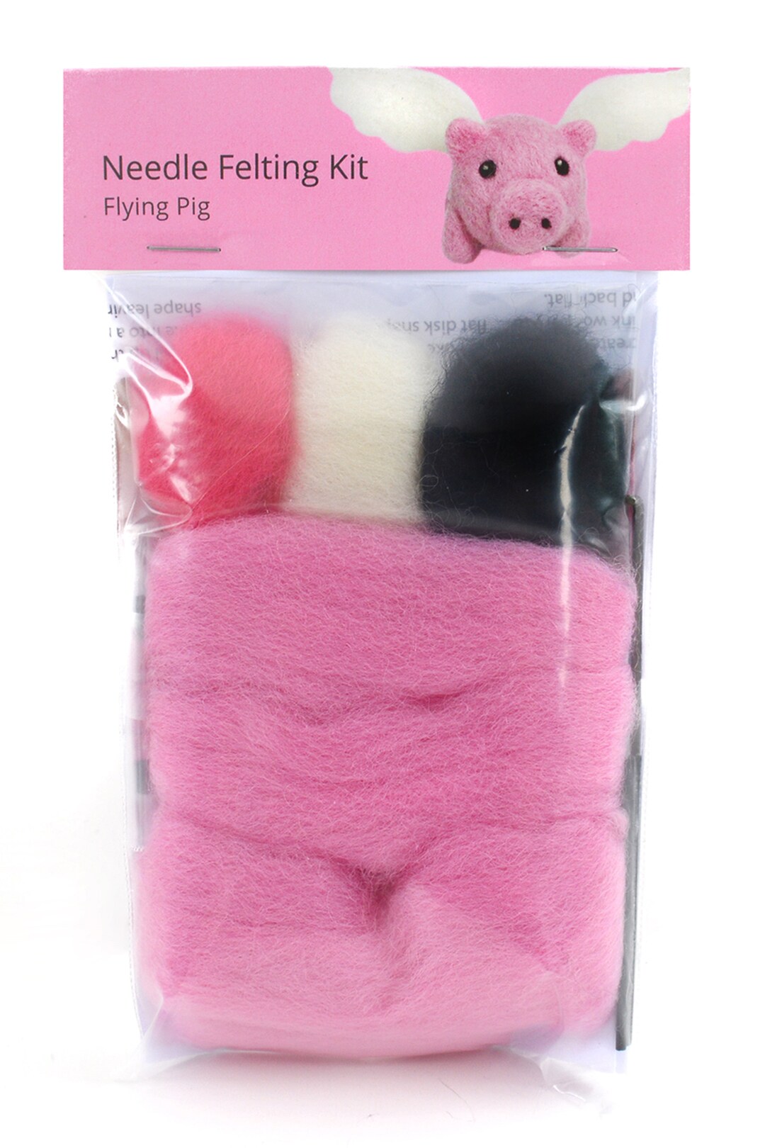 Make Your Own Flying Pig Kit - Makes 1. Needle Felting DIY Kit - Etsy