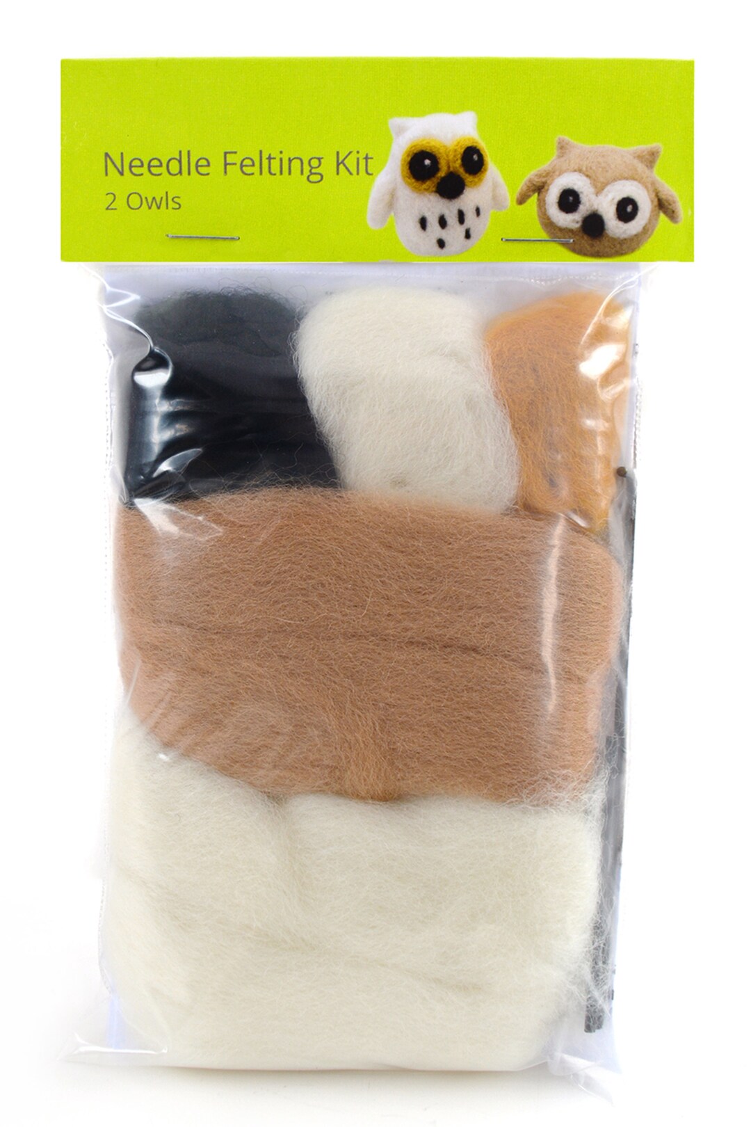 Make Your Own Owl Kit - Makes 2. Needle Felting DIY Kit - Etsy