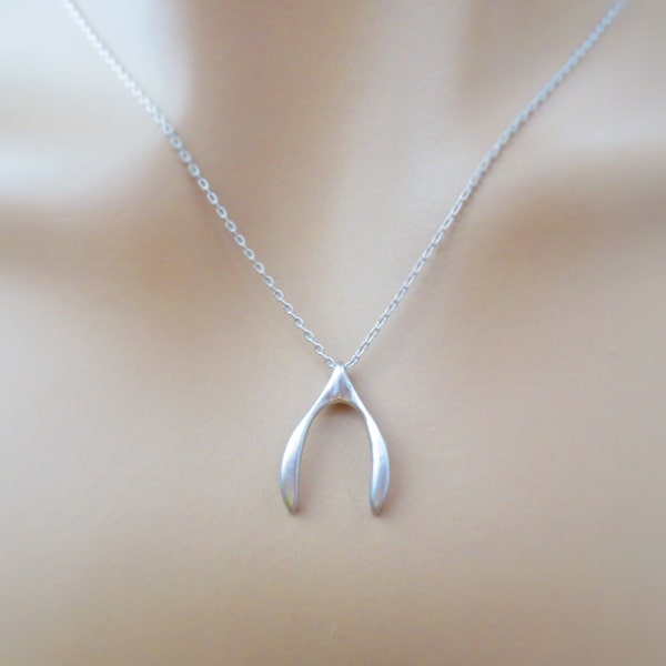 Wishbone Necklace - Etsy Canada