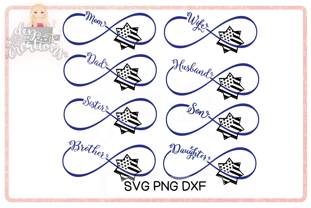 SVG Bundle - 7 Point Police Badge SVG - Cut File for Cricut ...