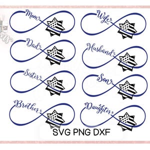SVG Bundle - 7 Point Police Badge SVG - Cut File for Cricut ...