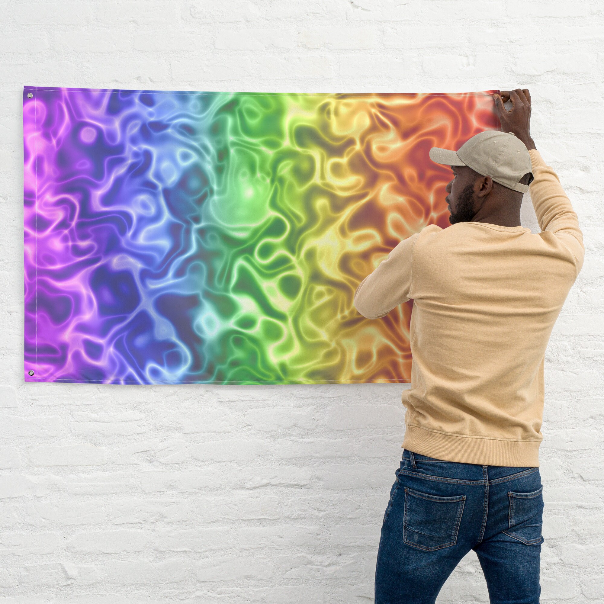 Grand Tartan "ridges" Pride Flag - Etsy