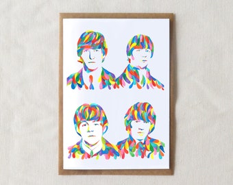 The Beatles Birthday Card, John Lennon, Paul Mccartney, Ringo Starr ...