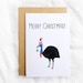 Emu Greetings Card | Emu Card | Emu | Birthday Card - Etsy