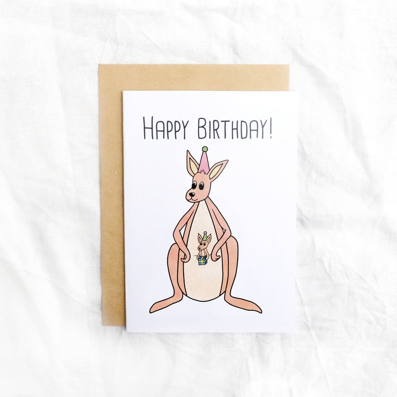 Kangaroo Birthday - Etsy