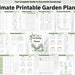Gardening Planner Printable, Garden Planning, Plant Planner, Garden ...