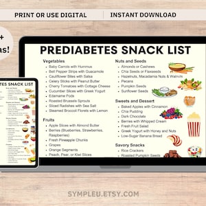 Prediabetes Snack List, Pre Diabetes Snack Ideas, Prediabetic Snacks ...