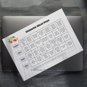 Diabetic Meal Plan, 7 Day Meal Plan, Diabetes Meal Ideas, Diabetic Food ...