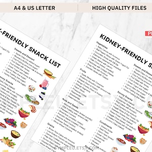 Kidney Friendly Snack Ideas, Stage 4 Kidney Disease Snack List for ...