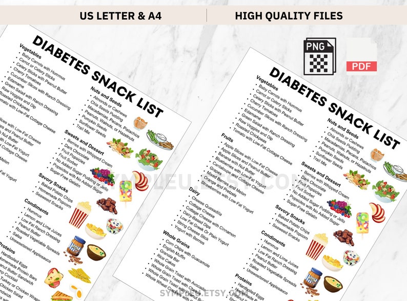 Diabetes Snack Ideas, Diabetic Snacks List, Diabetes Food List ...