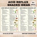 Acid Reflux Snacks List for Gerd Snack Ideas, Acid Reflux Food List ...