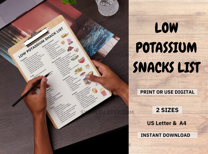 Low Potassium Diet Snack Food List, Snack Ideas for Kidney Disease ...