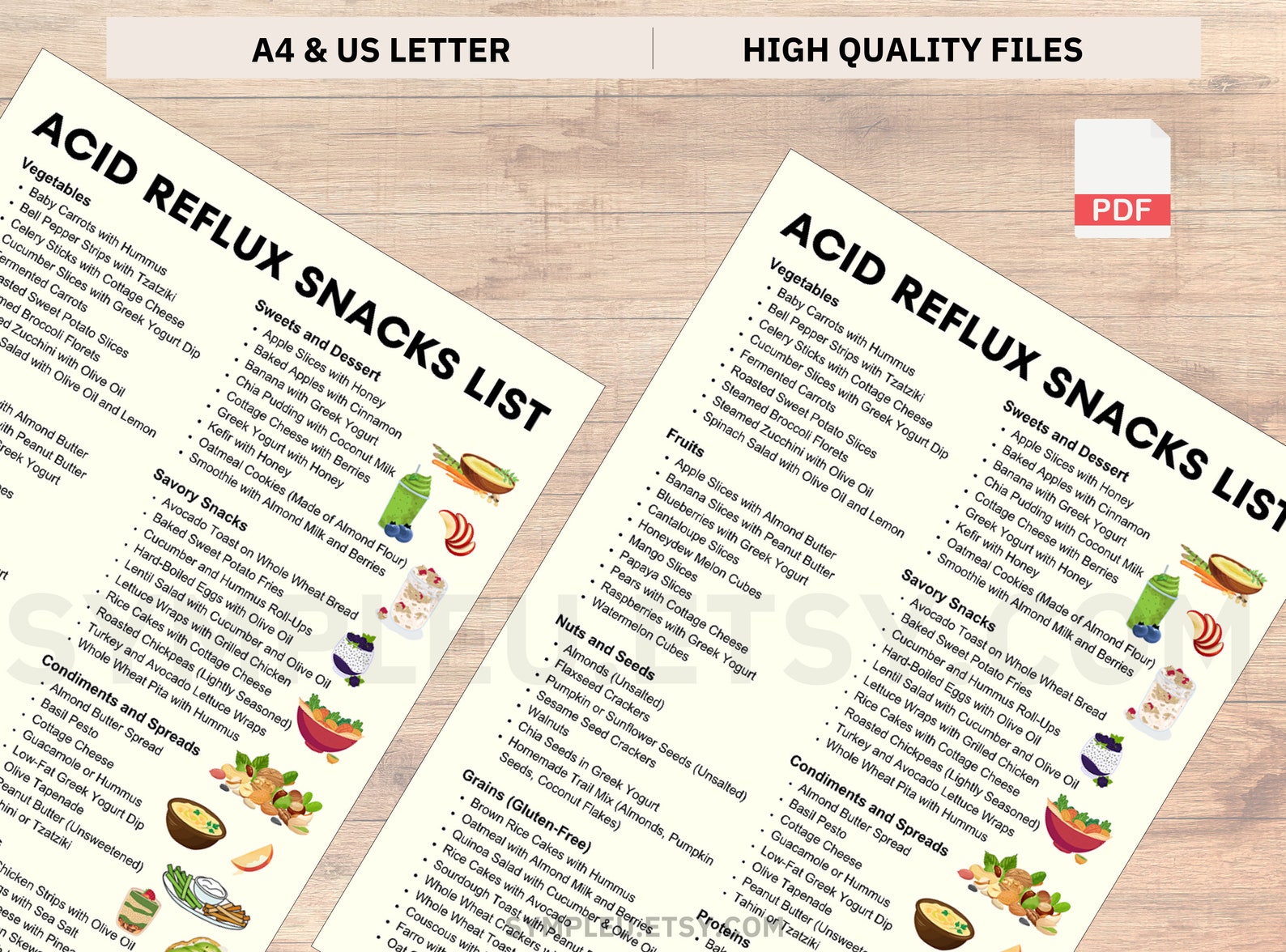 Acid Reflux Snacks List for Gerd Snack Ideas, Acid Reflux Food List ...