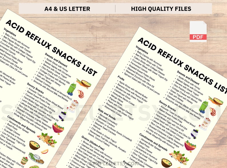 Acid Reflux Snacks List for Gerd Snack Ideas, Acid Reflux Food List ...