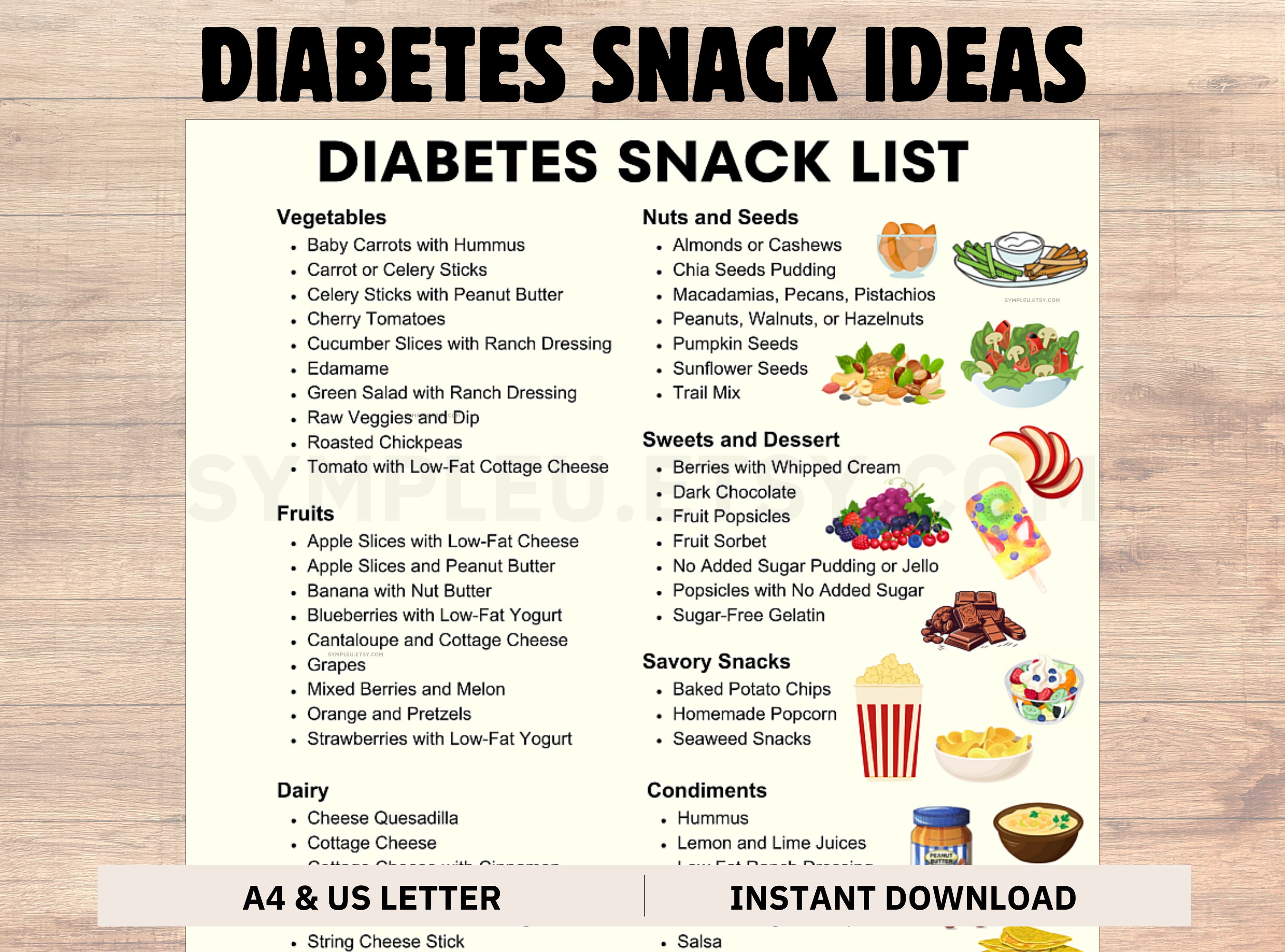 Diabetes Snack Ideas, Diabetic Snacks List for Diabetes Food List ...