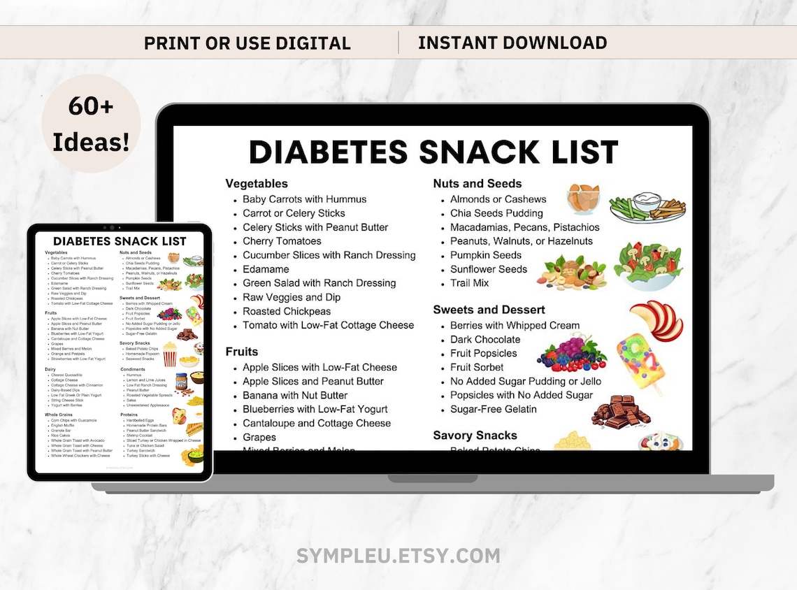 Diabetes Snack Ideas, Diabetic Snacks List, Diabetes Food List ...