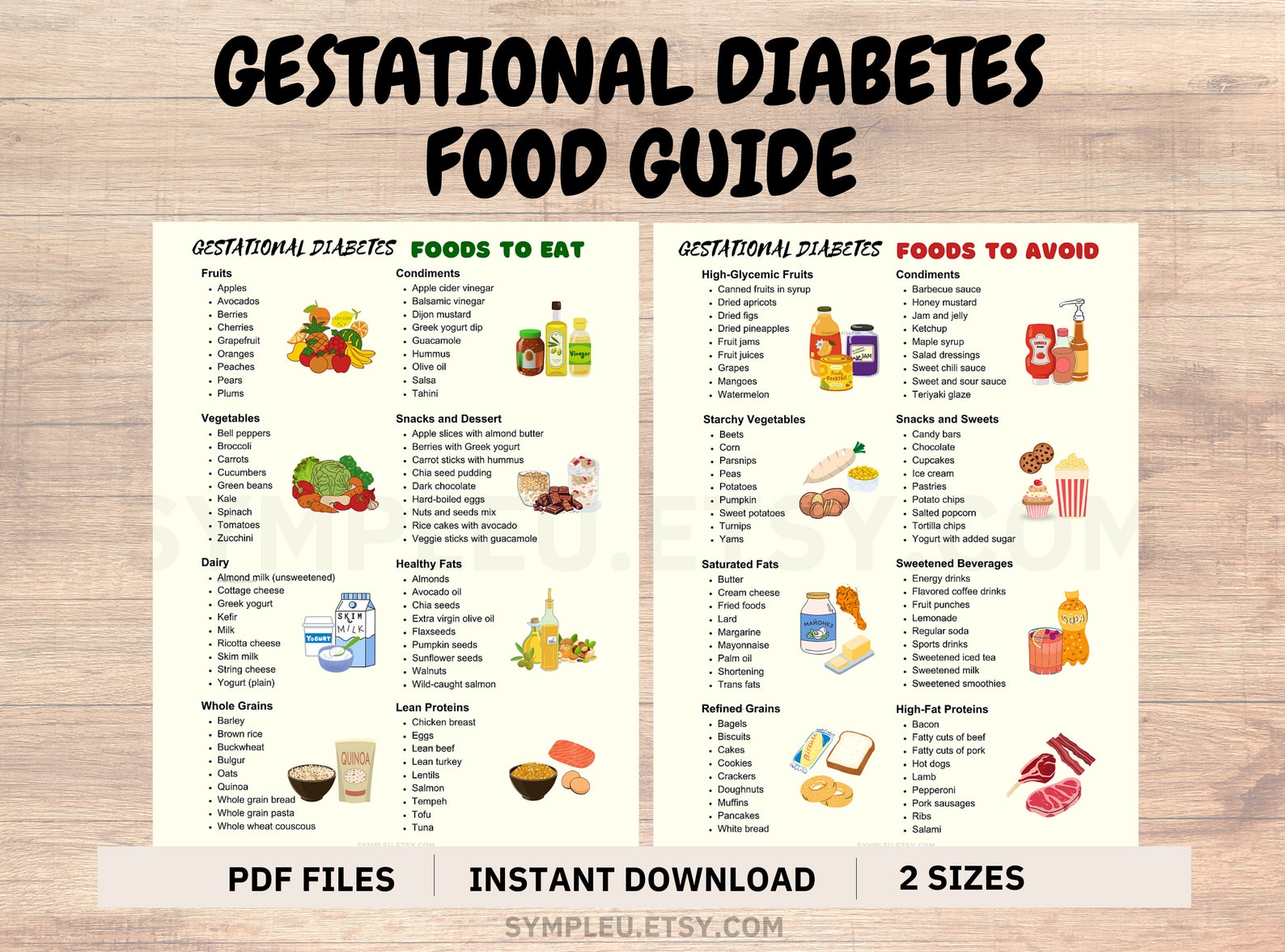 Gestational Diabetes Food List for Gestational Diabetes Meal Plan ...