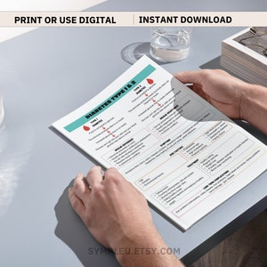 Diabetes Information Handout, Diabetes Infographic, Diabetes Type 2 ...