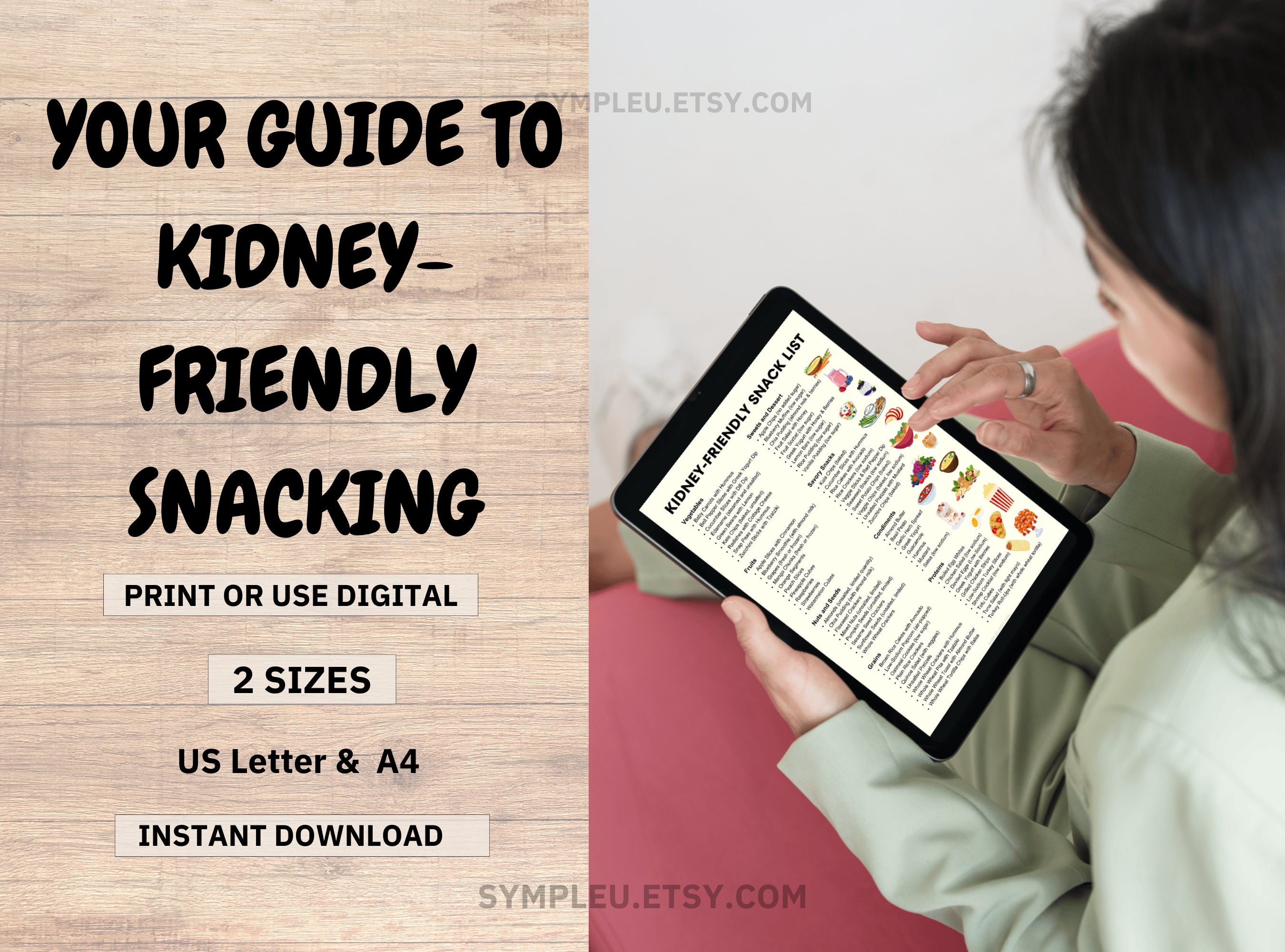 Kidney Friendly Snack List, Stage 4 Kidney Disease Snack Ideas for ...