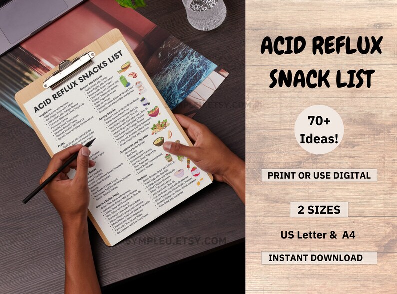 Acid Reflux Snacks List for Gerd Snack Ideas, Acid Reflux Food List ...