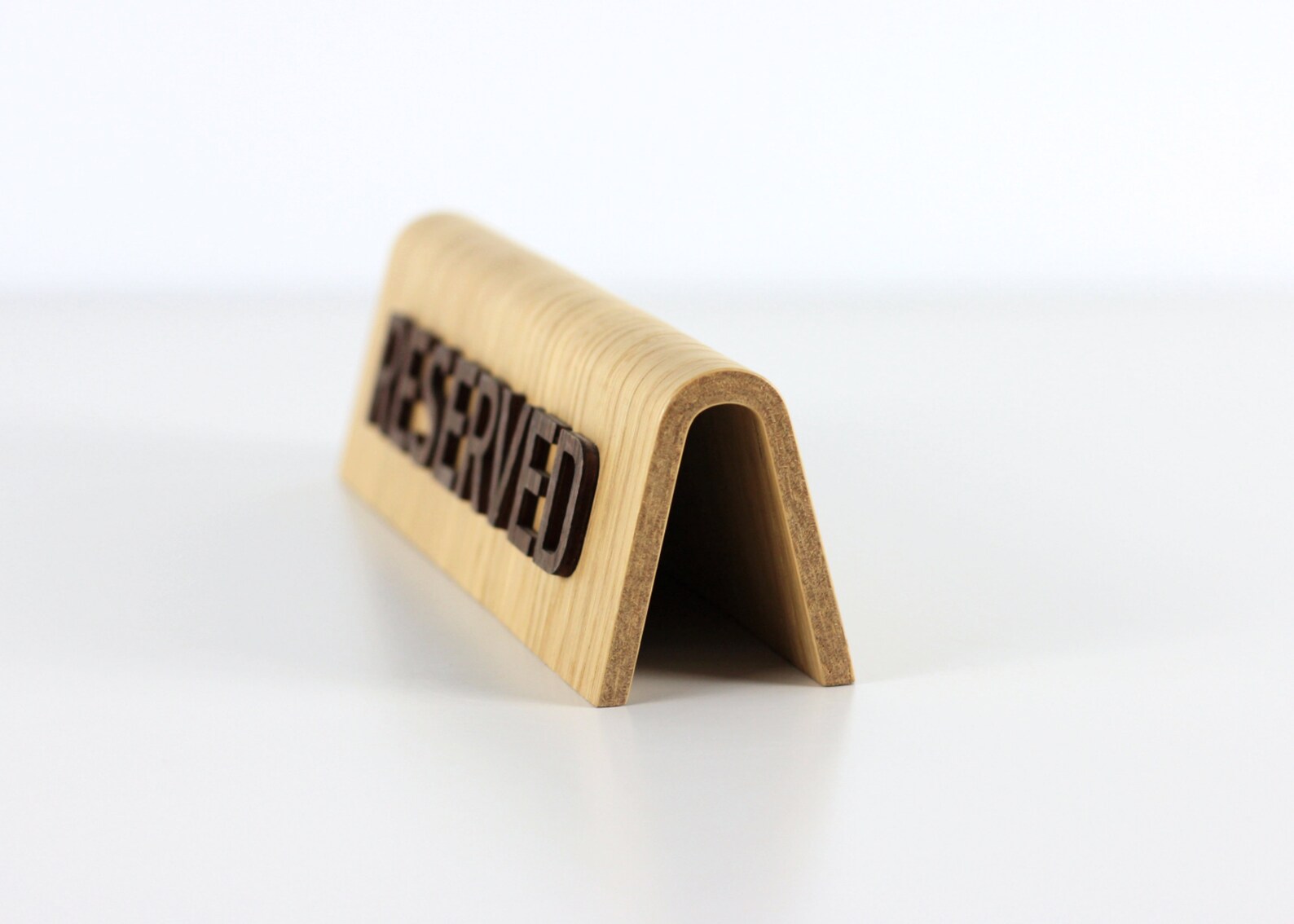Reserved Table Sign. Tabletop Reserved Seating Display. Custom Stand ...