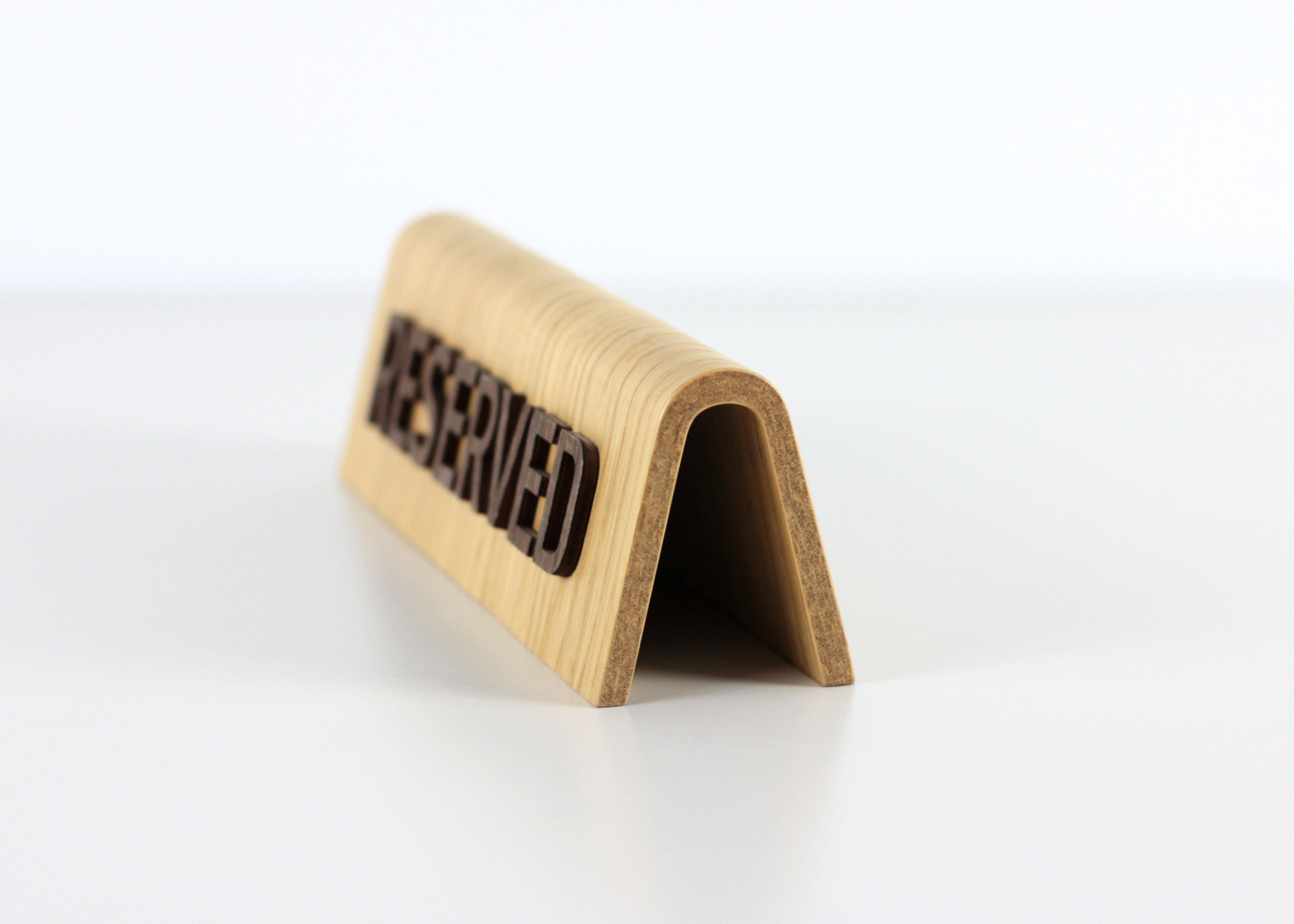 Reserved Table Sign. Tabletop Reserved Seating Display. Custom Stand ...