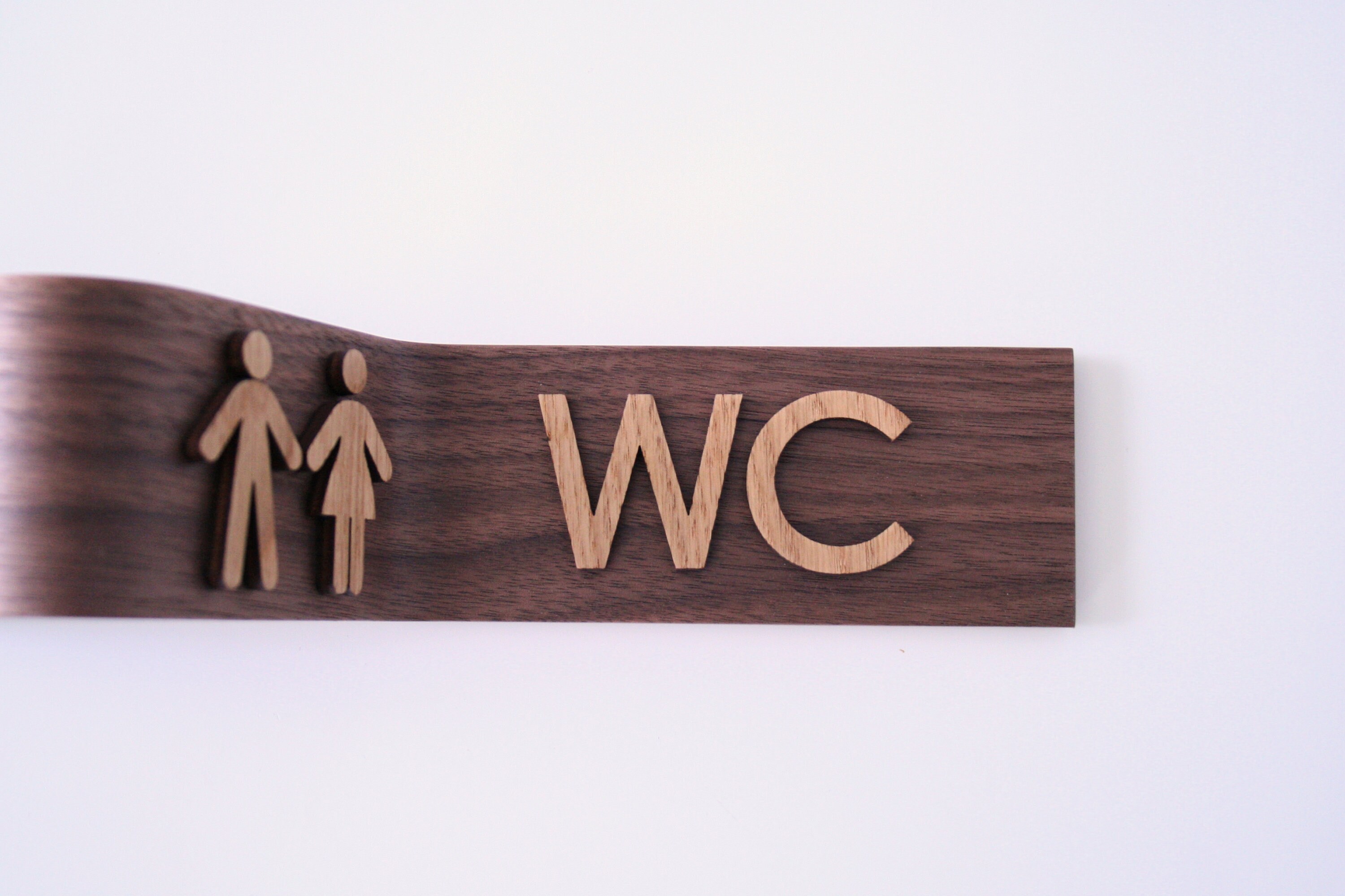 WC sign toilet sign. Personalized Door Sign | Etsy