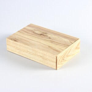 Restaurant Check Presenter Box Wood Receipt Tip Box. Unique Wood Bill ...