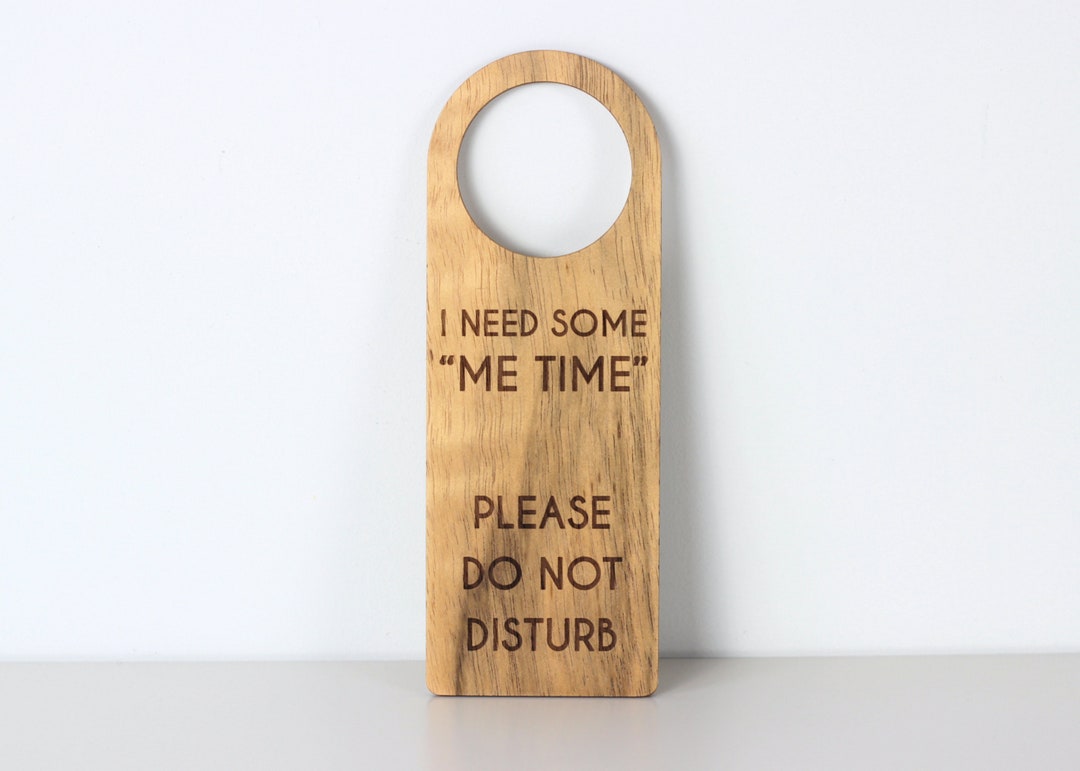 Wood Door Hanger. Do Not Disturb Sign Hotel Room Decor. - Etsy