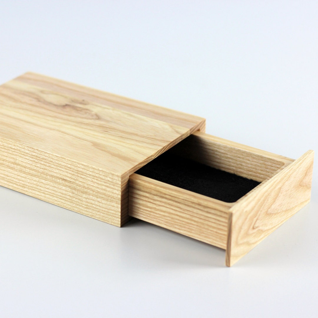 Restaurant Check Presenter Box Wood Receipt Tip Box. Unique Wood Bill ...