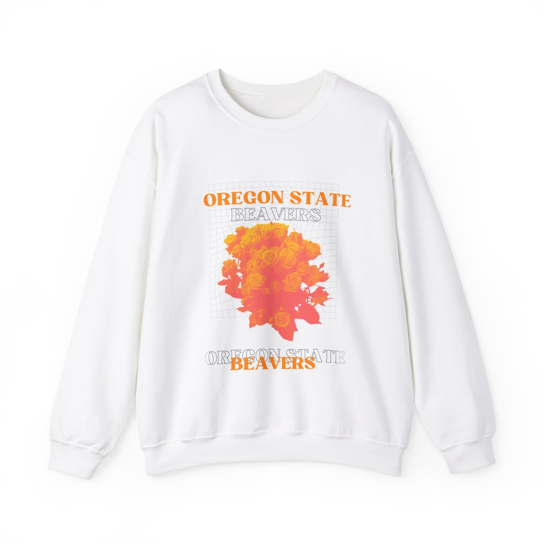 Oregon State Beavers Floral Gameday Crewneck Sweatshirt Floral ...
