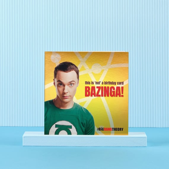 Sheldon Cooper Bazinga I Dont Care