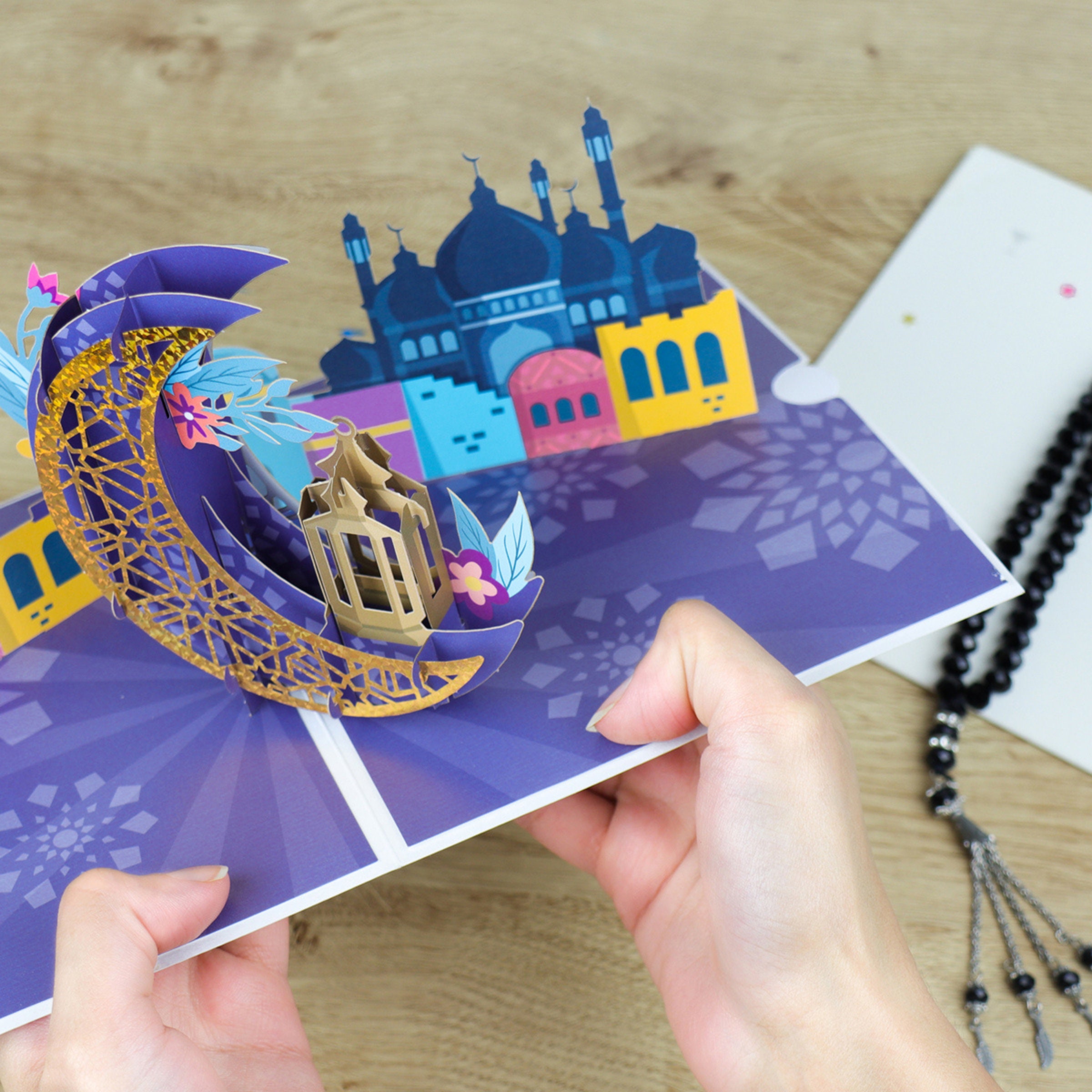 Eid Pop up Card Eid Cards Eid Mubarak Gifts for Family and - Etsy UK