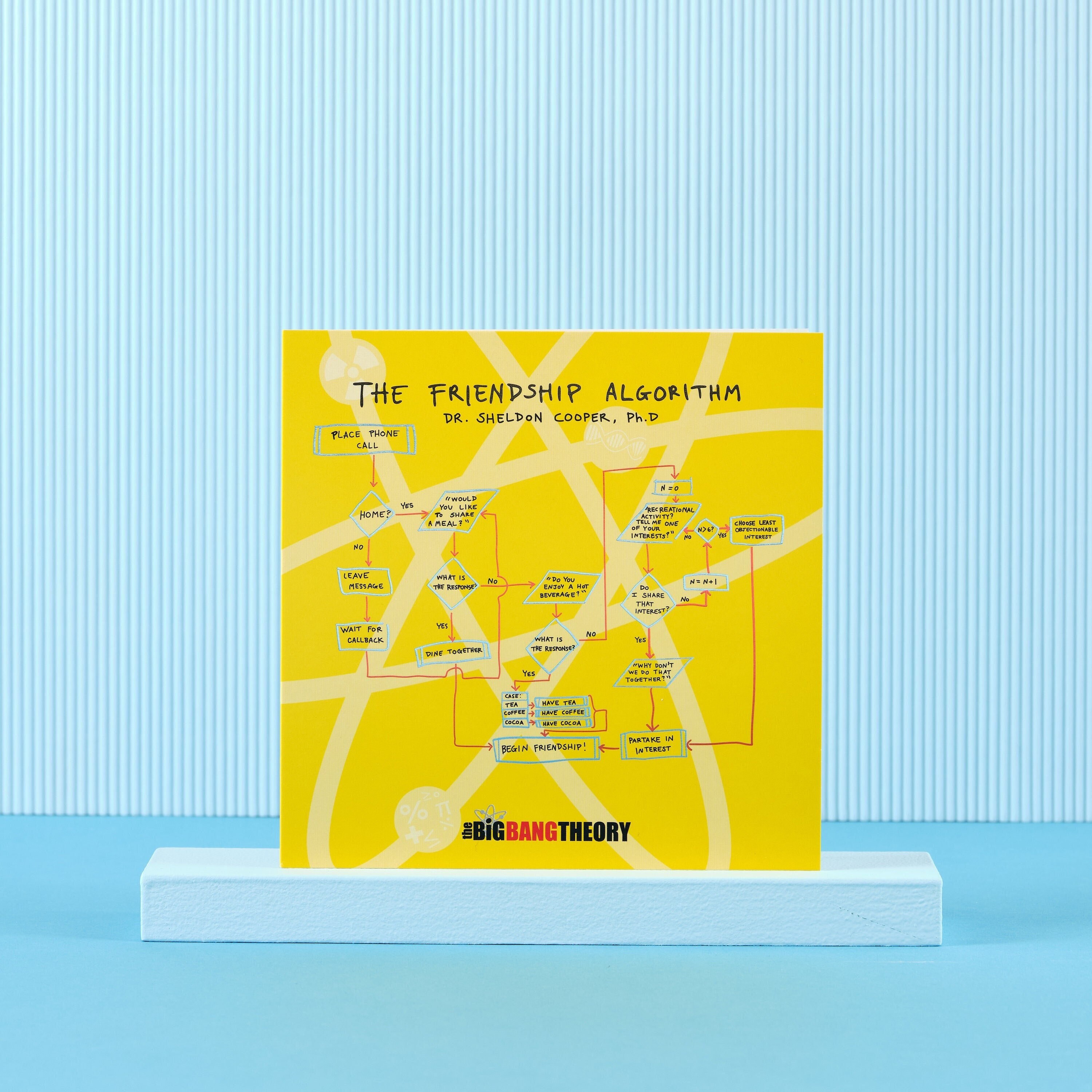 Big Bang Theory Friendship Algorithm