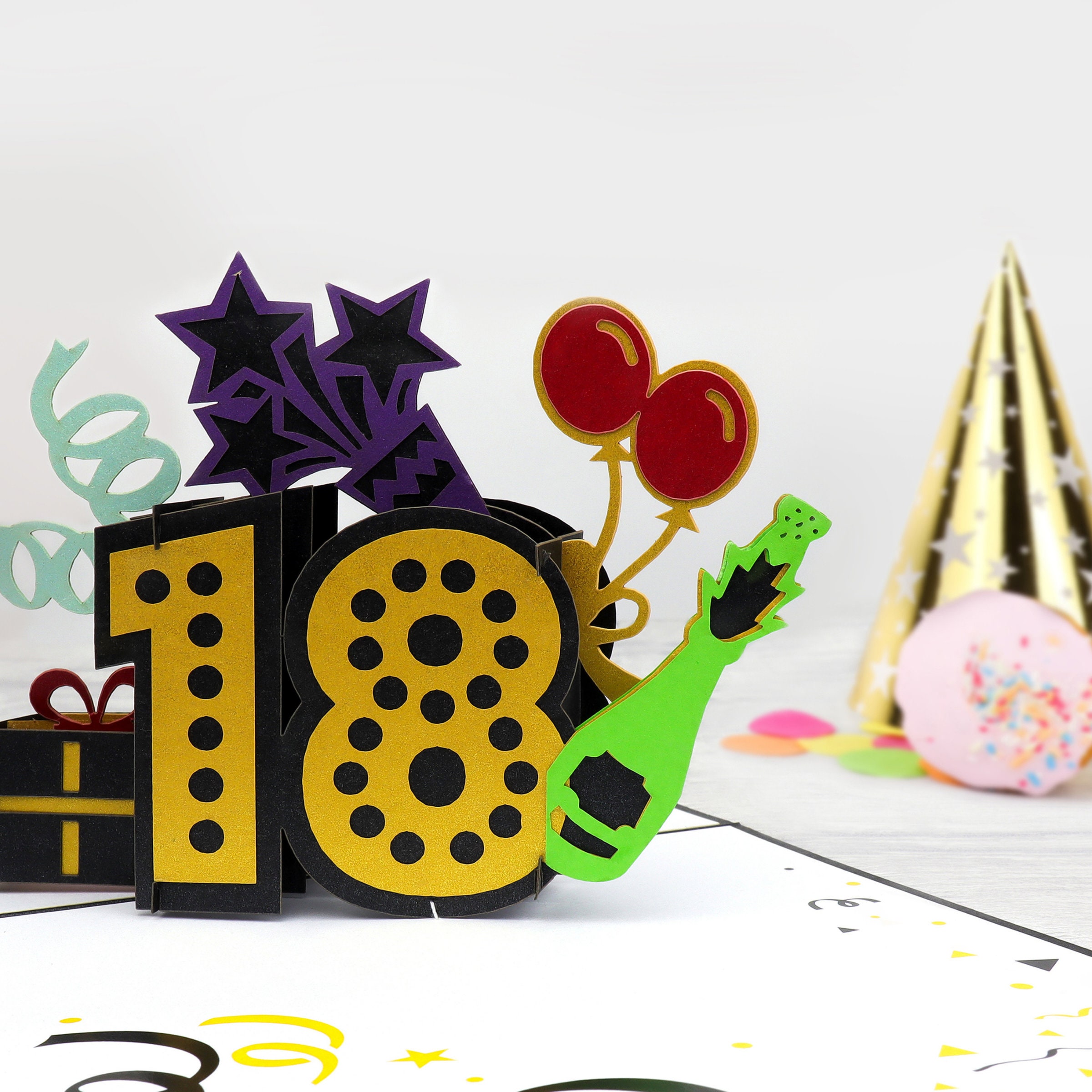 18th Birthday Card Birthday Pop Up Card 18th Birthday Gift Etsy 18th Birthday Card Birthday Pop Up Card 18th Birthday Gift Etsy