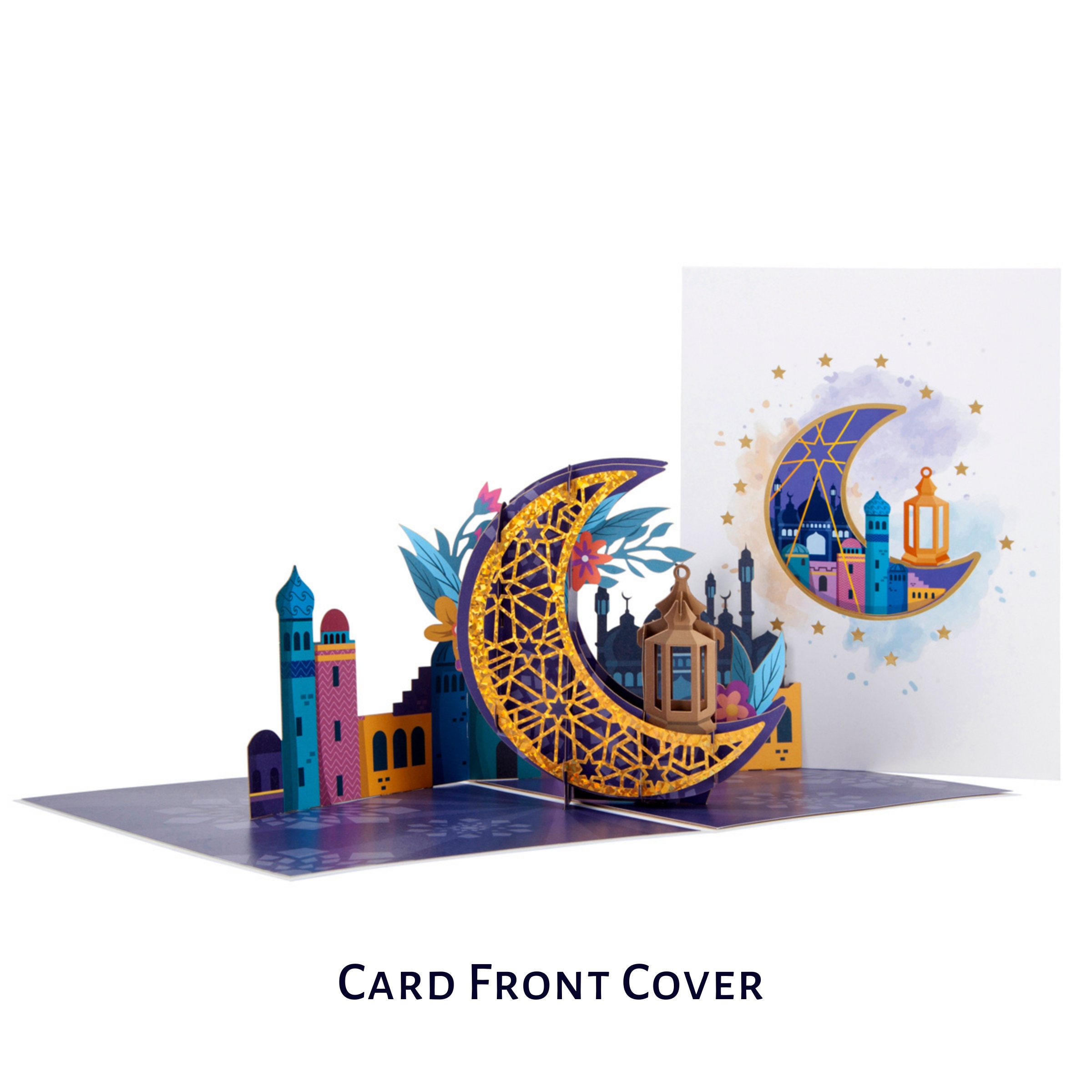 Eid Pop up Card Eid Cards Eid Mubarak Gifts for Family and - Etsy UK