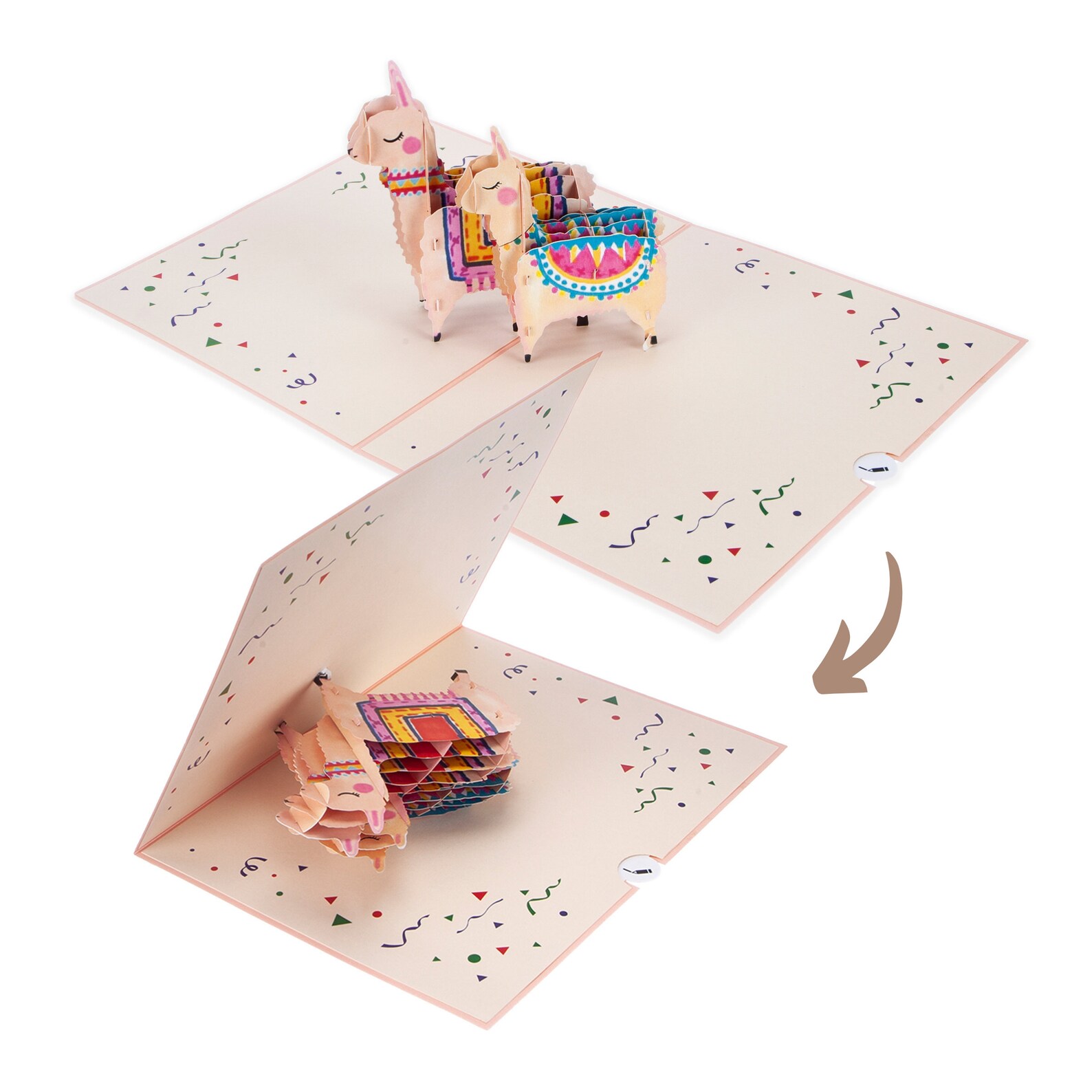 Llama Pop up Card 3D Llama Card Llama Birthday Card Llama - Etsy UK