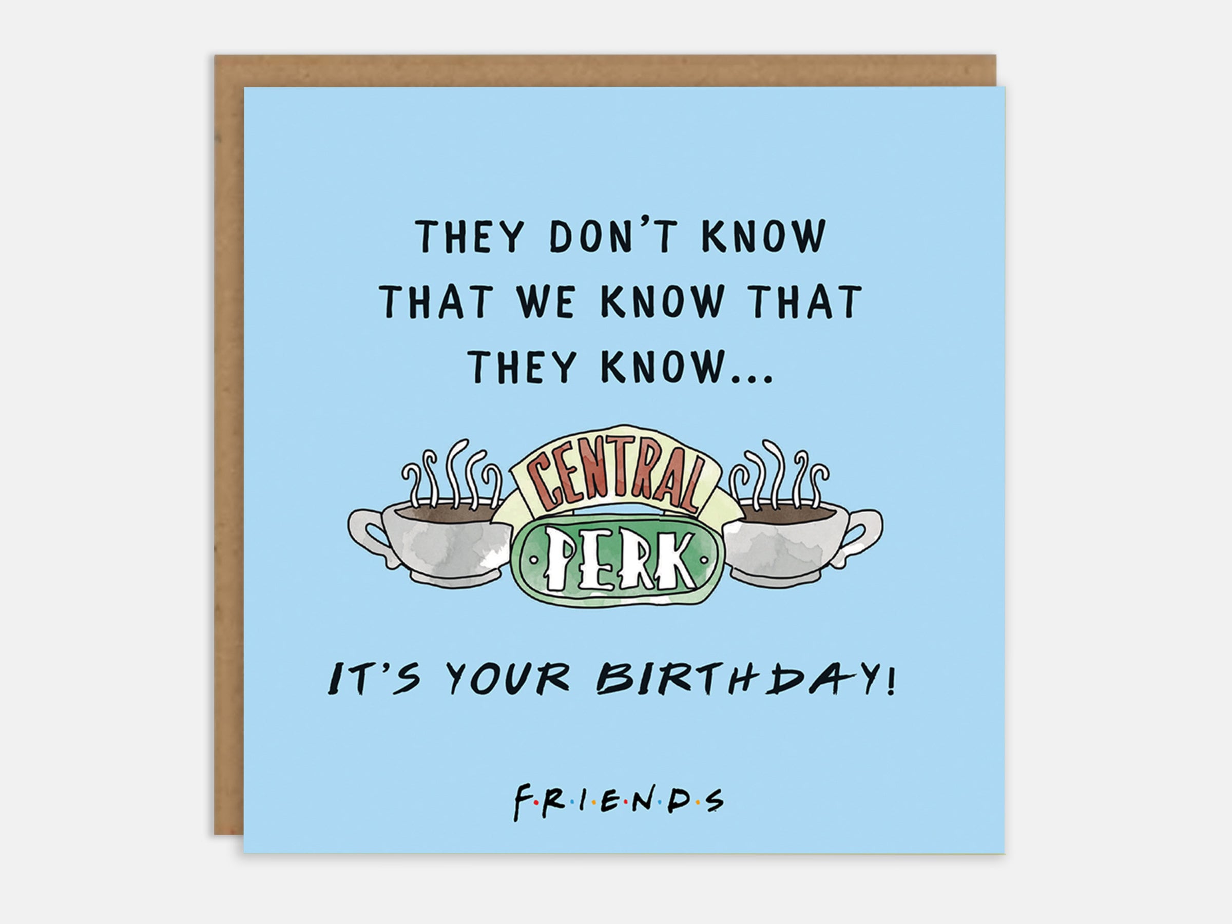 Friends Tv Show Birthday Card - Printable Cards