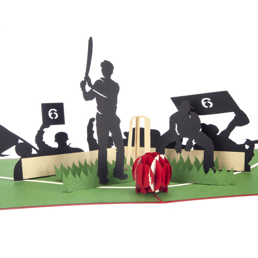 Cricket Pop up Card, Cricket 3D Birthday Card, Cricket Gifts, Cricket ...