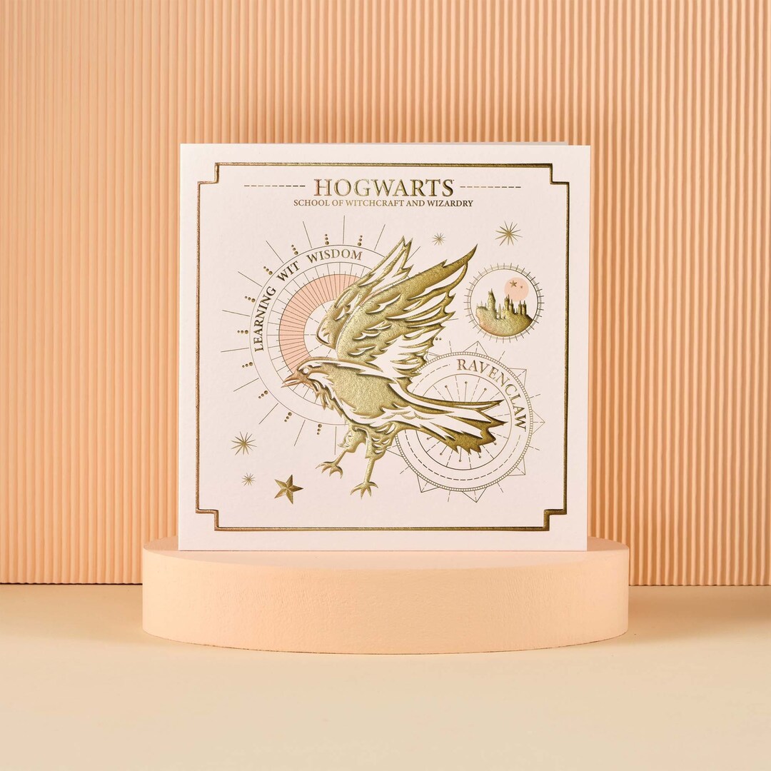 Ravenclaw Harry Potter Card | Harry Potter Christmas Card | Yule Ball ...