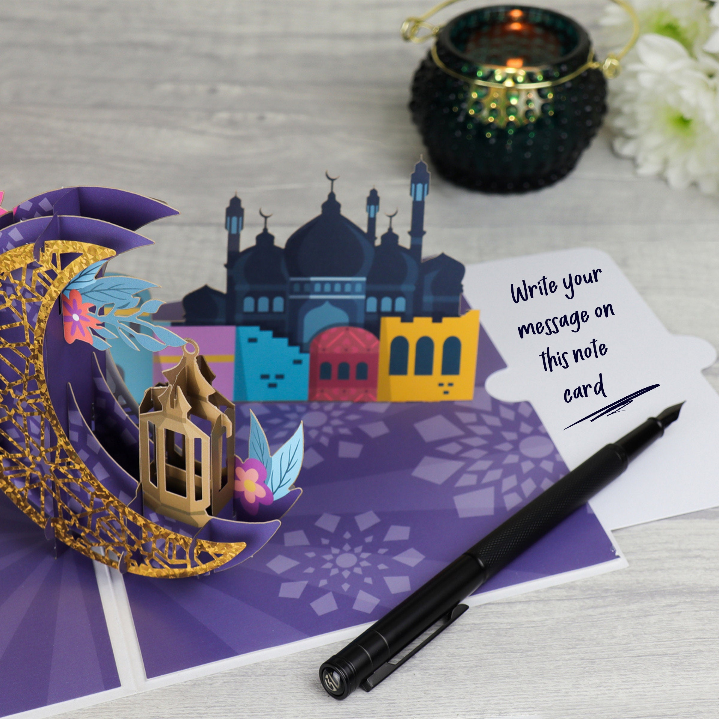 Eid Pop up Card Eid Cards Eid Mubarak Gifts for Family and - Etsy UK