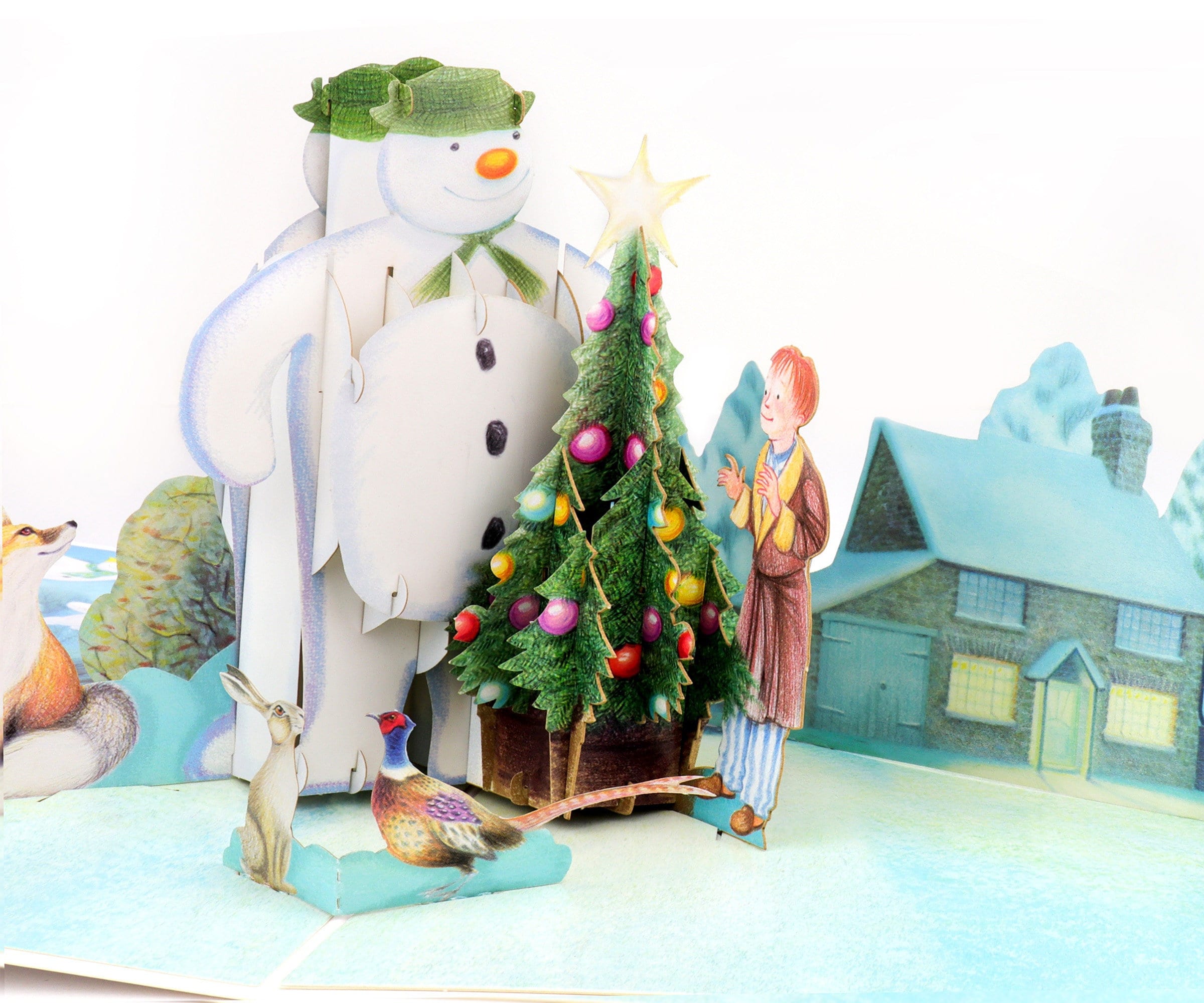 Cardology the Snowman Christmas Pop up Card Raymond Briggs - Etsy UK