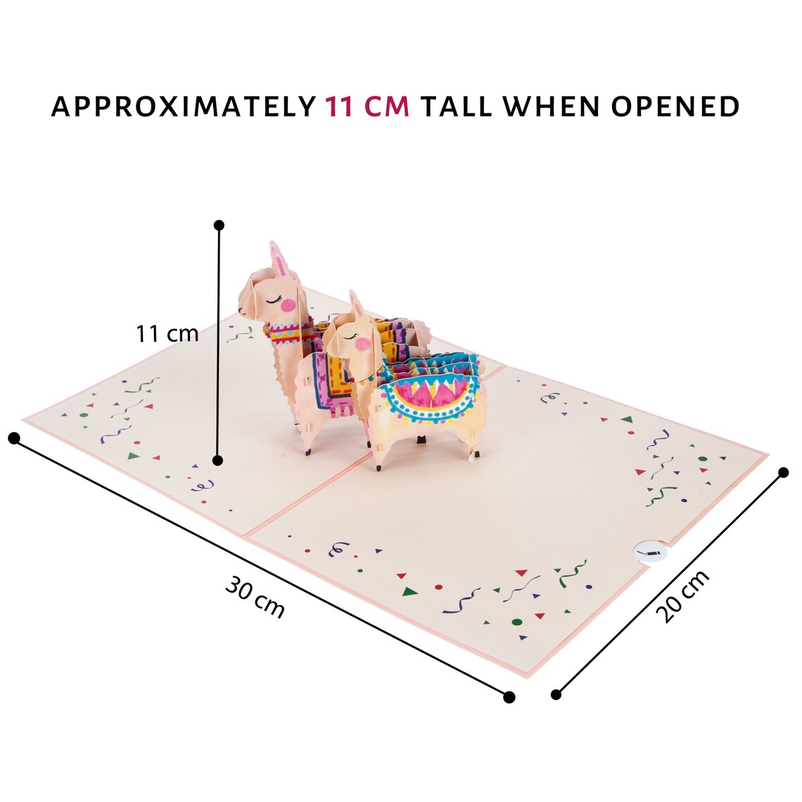 Llama Pop up Card 3D Llama Card Llama Birthday Card Llama - Etsy UK