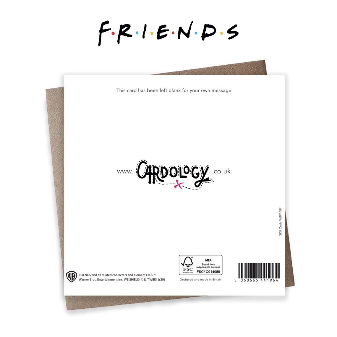 Friends TV Show Card Birthday Card for a Friends Fan 90s - Etsy UK