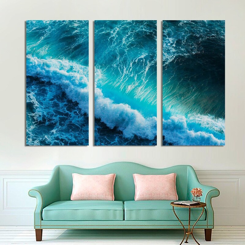 Beach Triptych - Etsy